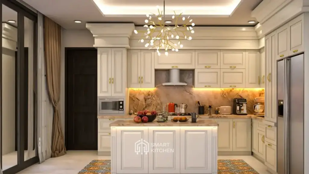 Contoh Desain Kitchen Set Klasik yang Timeless dan Menawan